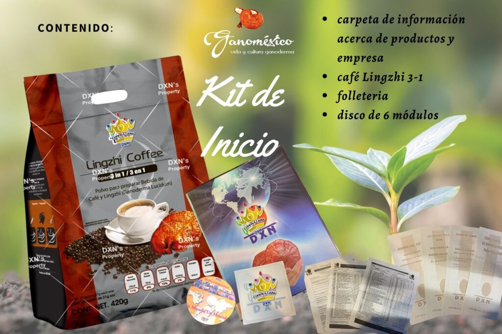 Kit membresia DXN – Ganoméxico